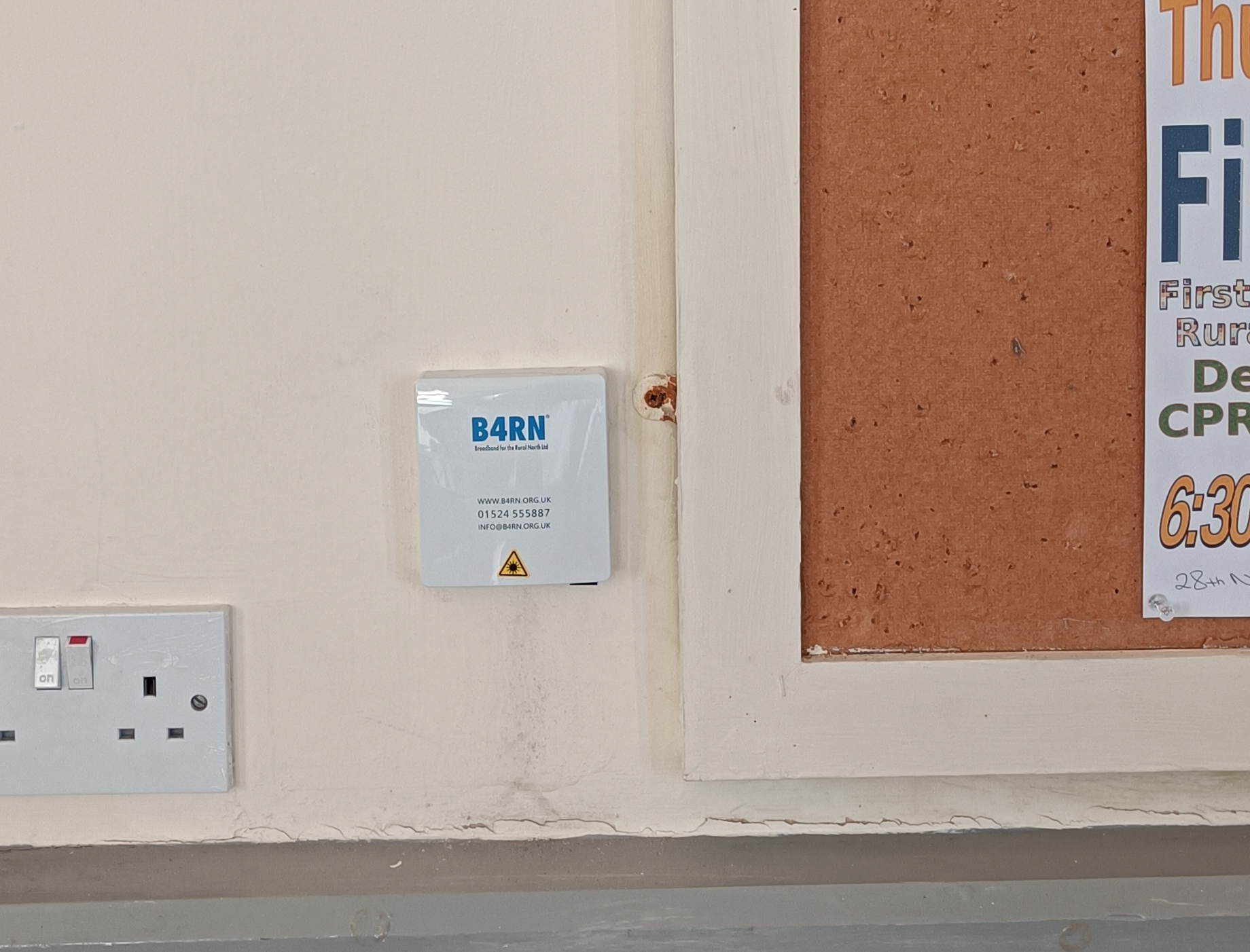 Heat, B4RN & Life Saving | Kaber Village Hall